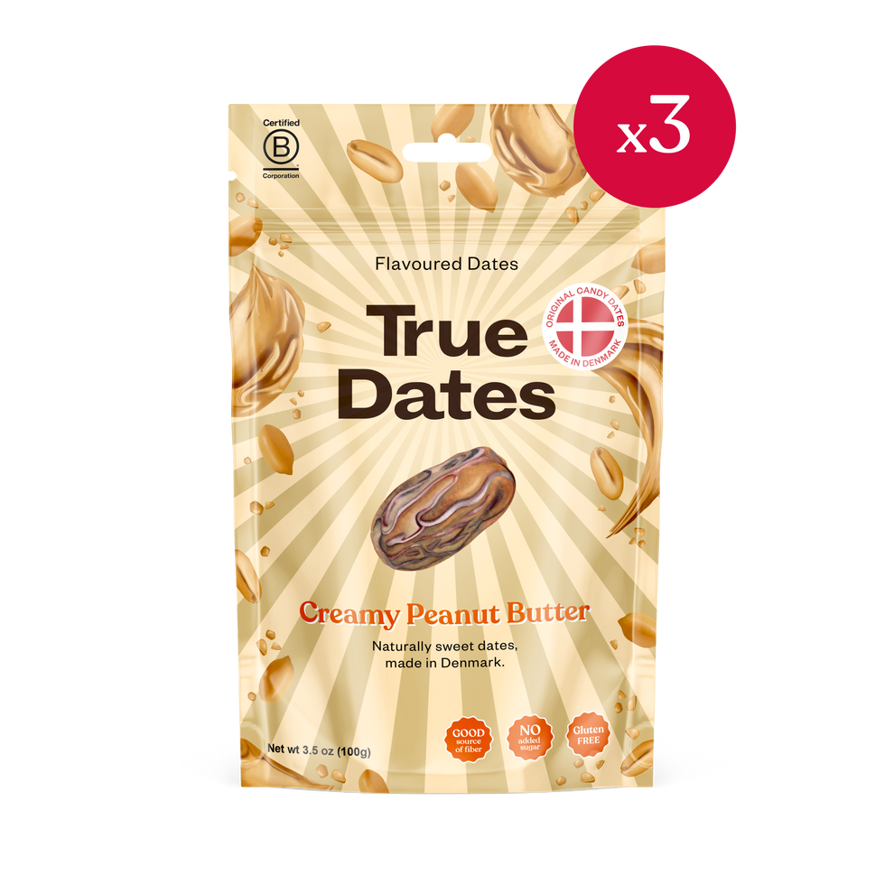 True Dates™ Creamy Peanut Butter Candy Dates™ – True Dates™ of Denmark